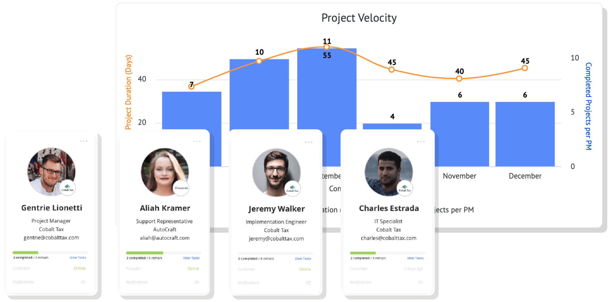 Navigate Through Your Projects with Advanced Reporting