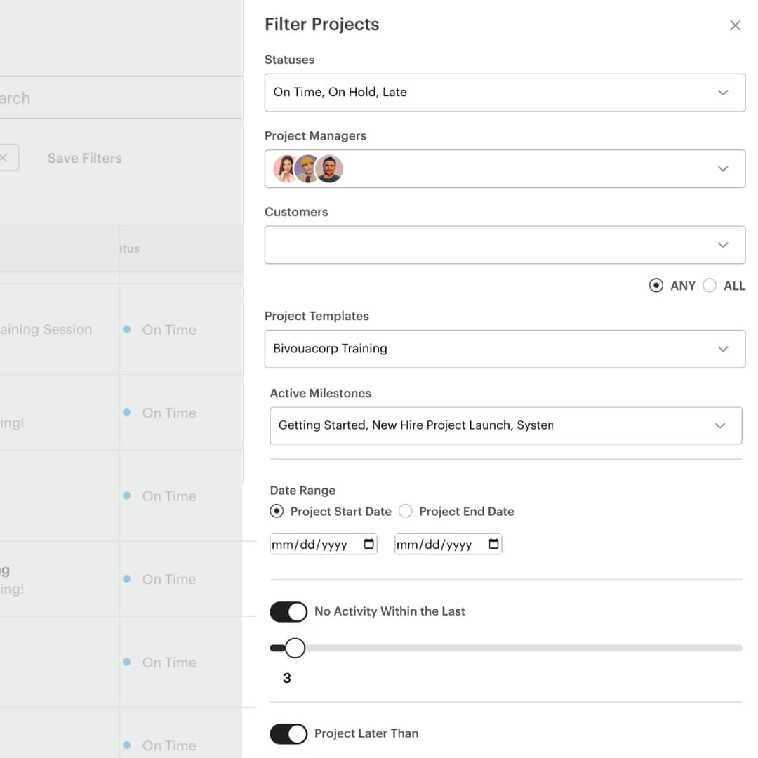 Project Management And Task Management Features