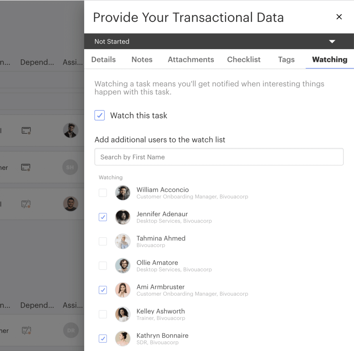 Project Management And Task Management Features