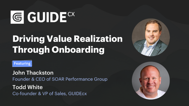 Driving Value Realization Through Onboarding – GUIDEcx